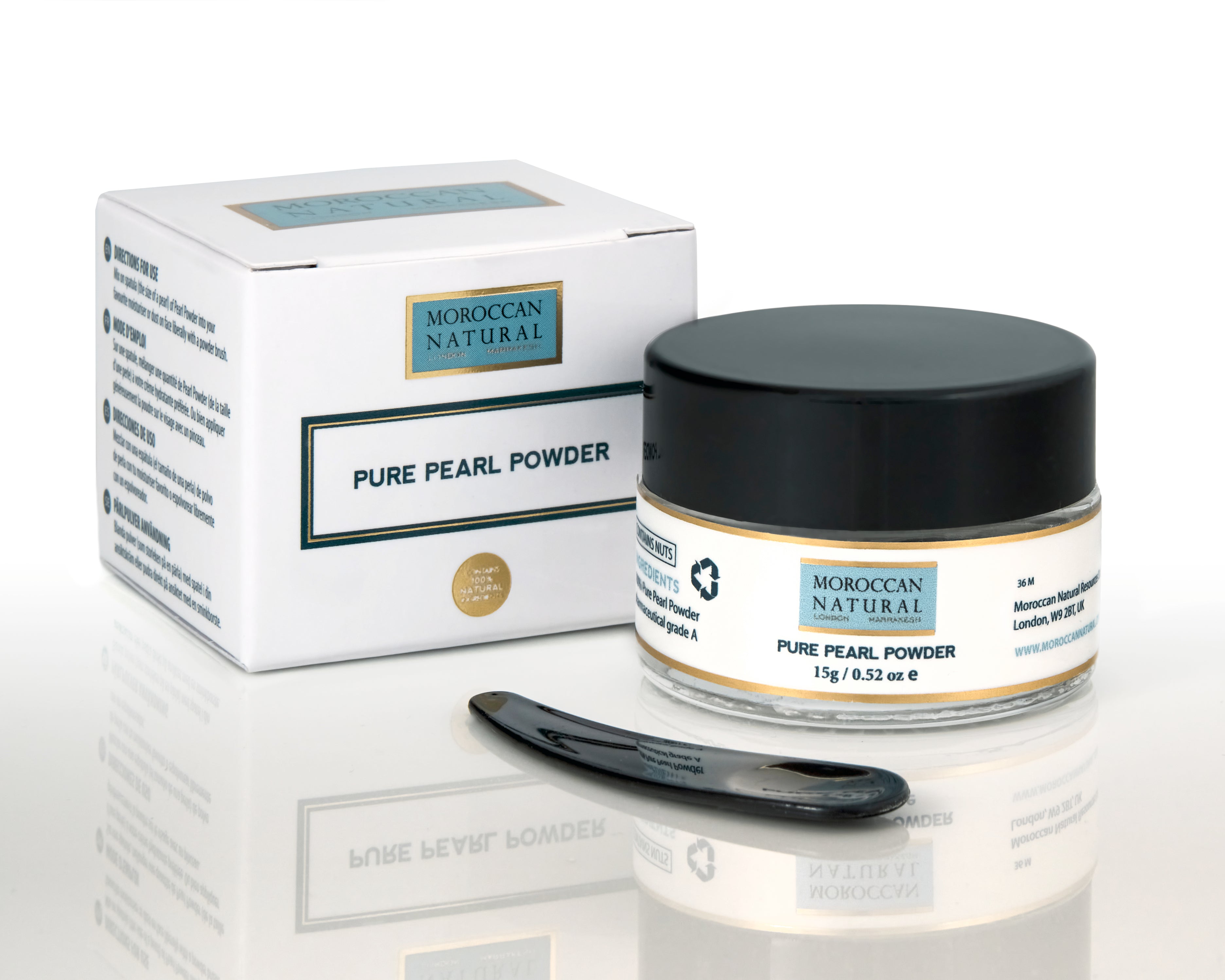 Pure Pearl Powder for Face - Micronised – Moroccan Natural